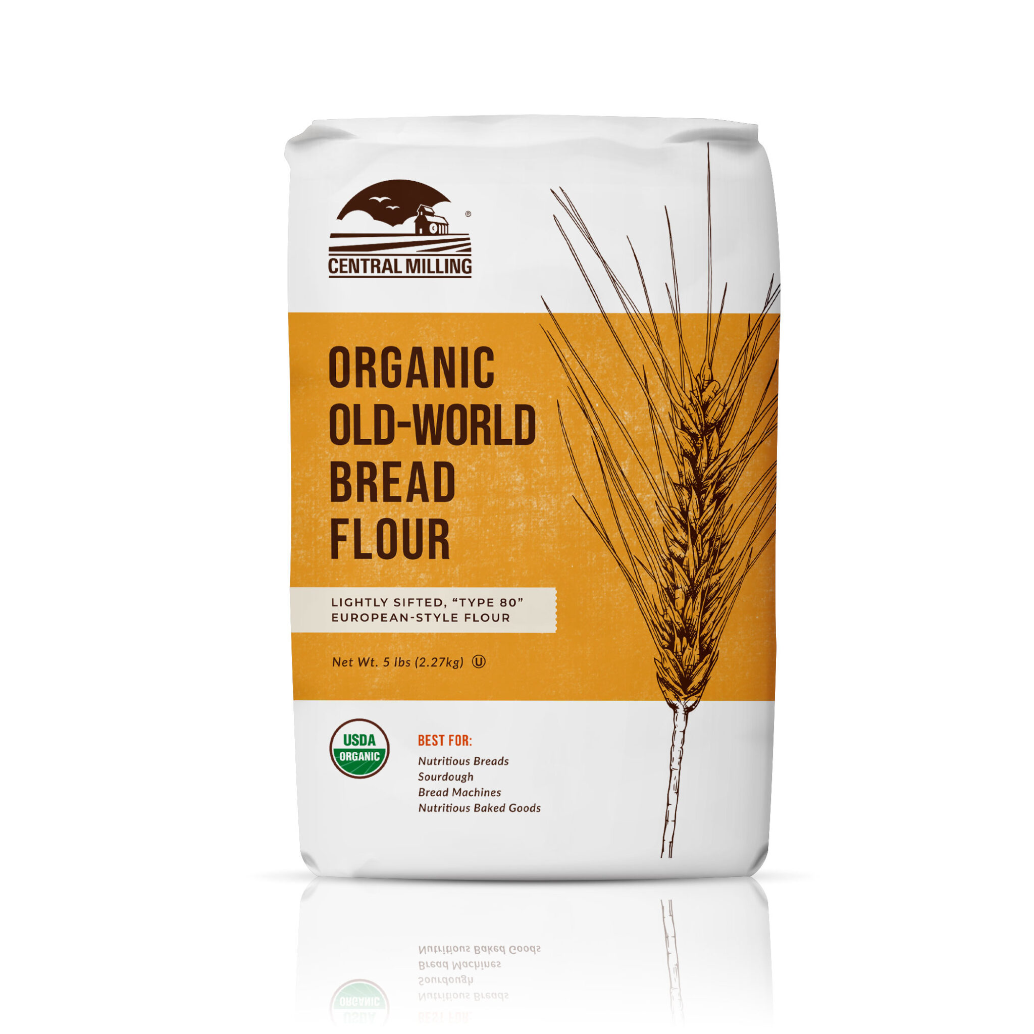 Organic Type 80 Wheat Flour // Central Milling // Organic Artisan ...