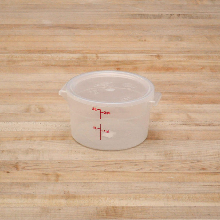 Round Storage Container (2 qt) // Central Milling // Baking Tools